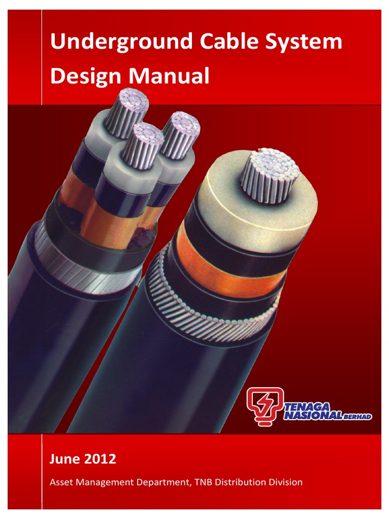 TNB Underground Cable Laying Guidelines | PDF | Pipe (Fluid Conveyance ...