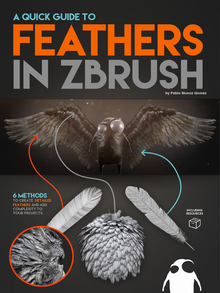 Creating Feathers in ZBrush | PDF | Feather | Teaching Mathematics