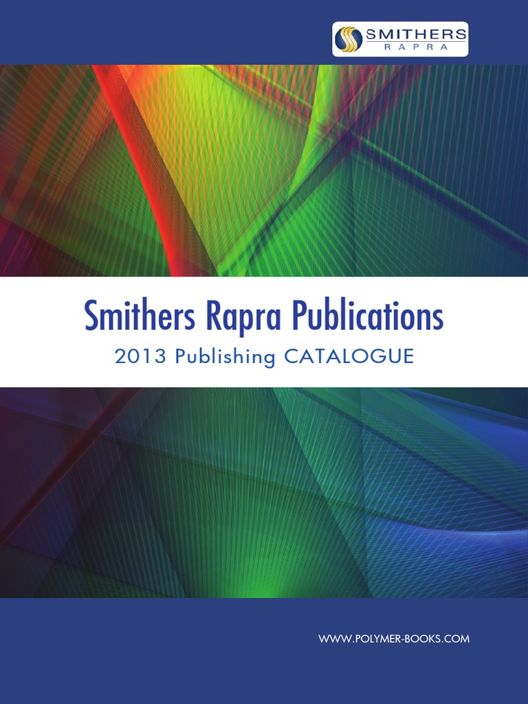 RAPRA Publications Catalogue 2013 | PDF | Electron Paramagnetic ...
