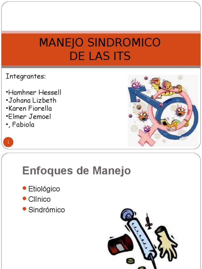 Manejo Sindromico de Las ETS | PDF | Infección transmitida sexualmente | Especialidades Medicas