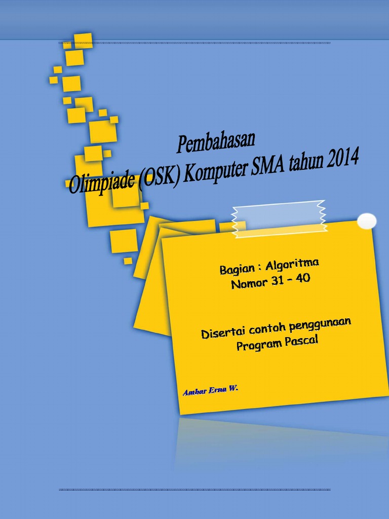 Pembahasan Osk 2014 PDF | PDF | Metode & Bahan Ajar