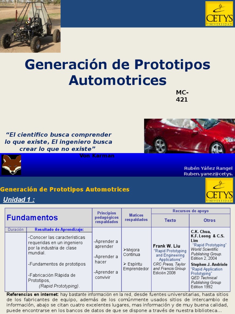 Prototipos Automotrices | PDF | Tolerancia de ingeniería | Ingeniería