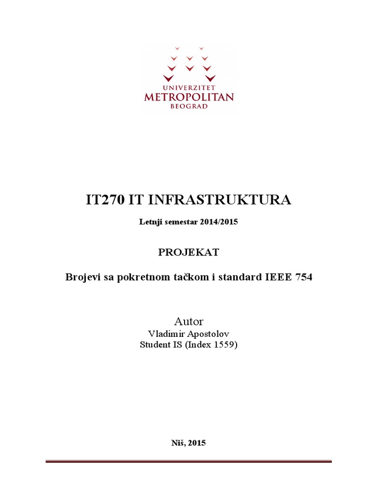 IEEE 754 Vs IEEE854 Vladimir Apostolov | PDF