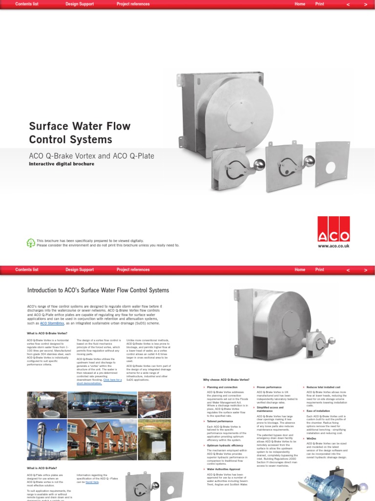 Cellular Storage With Hydrobrake Design | PDF | Drainage | Pipe (Fluid ...