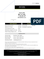 Ola Cabs Receipt | PDF | Invoice | Public Finance