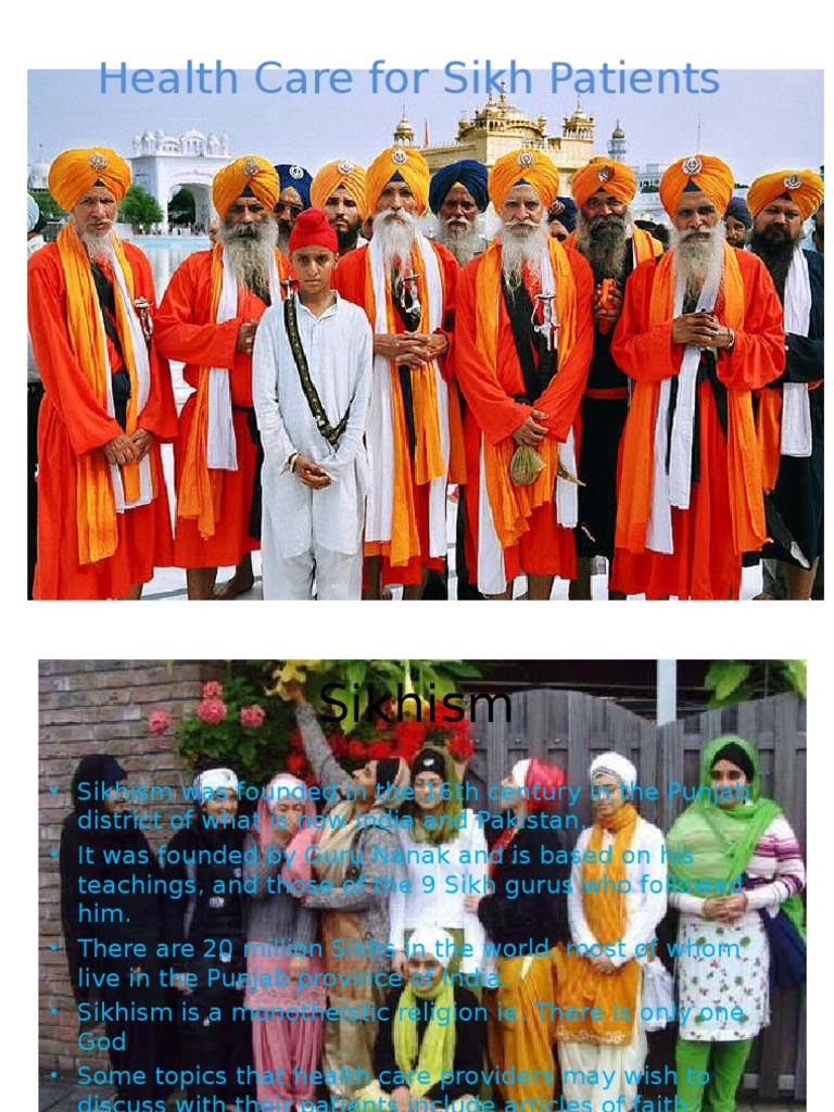Health Care For Sikh Patients | PDF | Vegetarianism | Sikhism