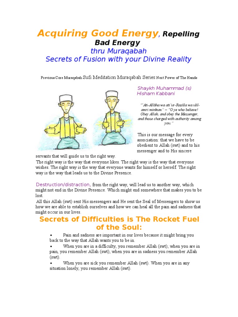 Acquiring Good Energy | PDF | Prophets And Messengers In Islam | God In ...