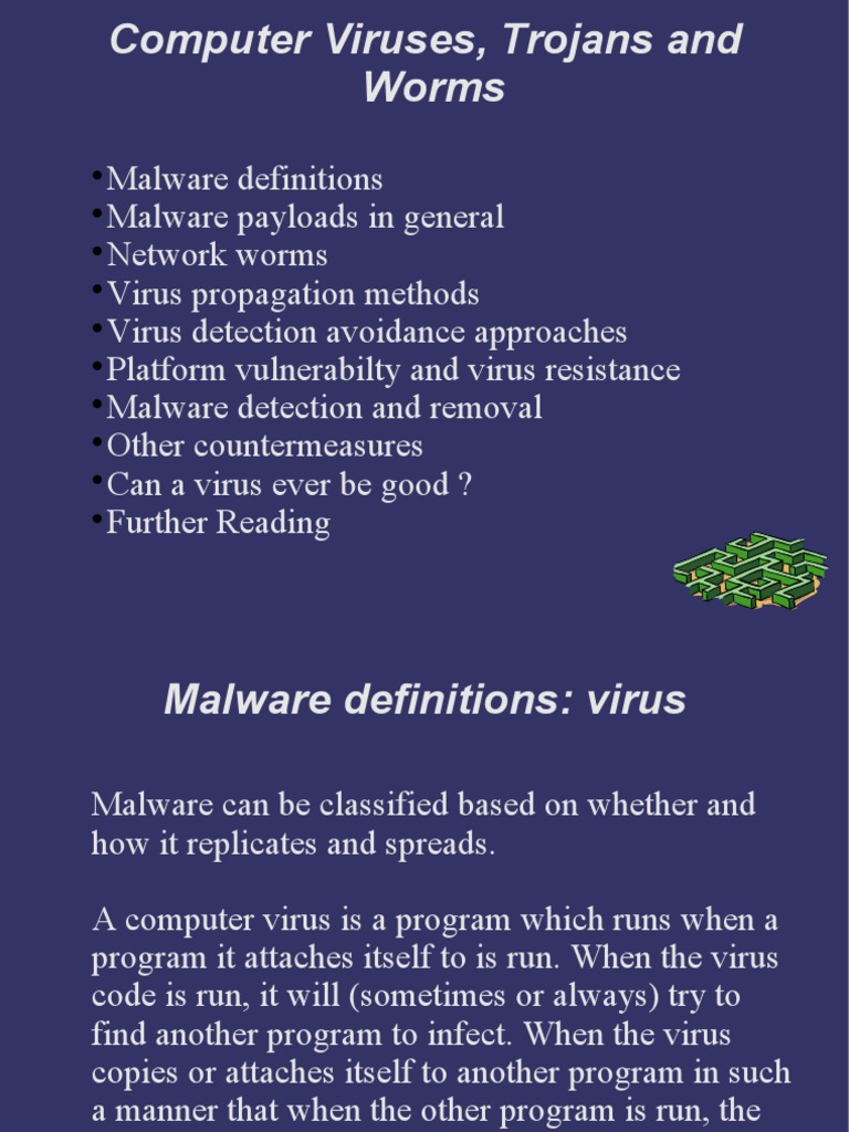 Computer Viruses, Trojans and Worms | PDF | Computer Virus | Malware