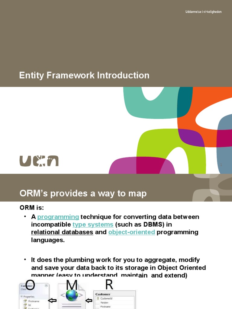 Entity Framework | PDF | Entity Framework | Object Relational Mapping Entity Framework | PDF | Entity Framework | Object Relational Mapping