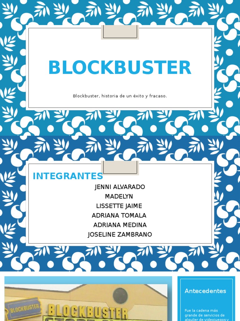 Blockbuster | PDF | Business | Economias