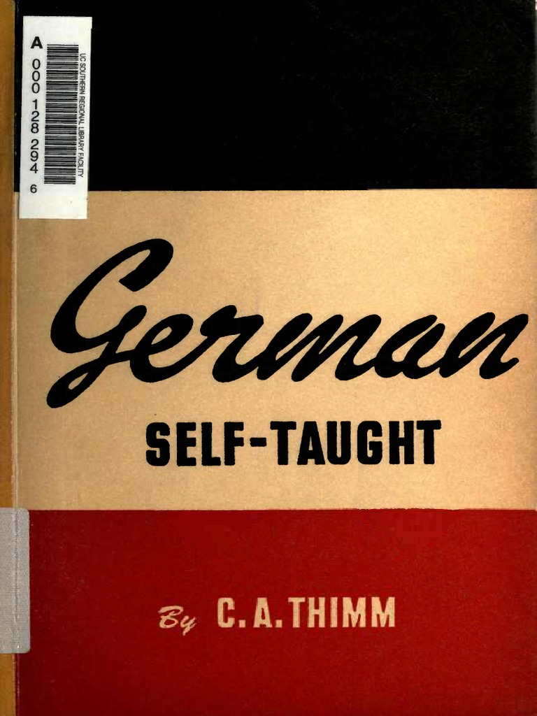 German Self Taught | PDF | Grammatical Gender | Semantics