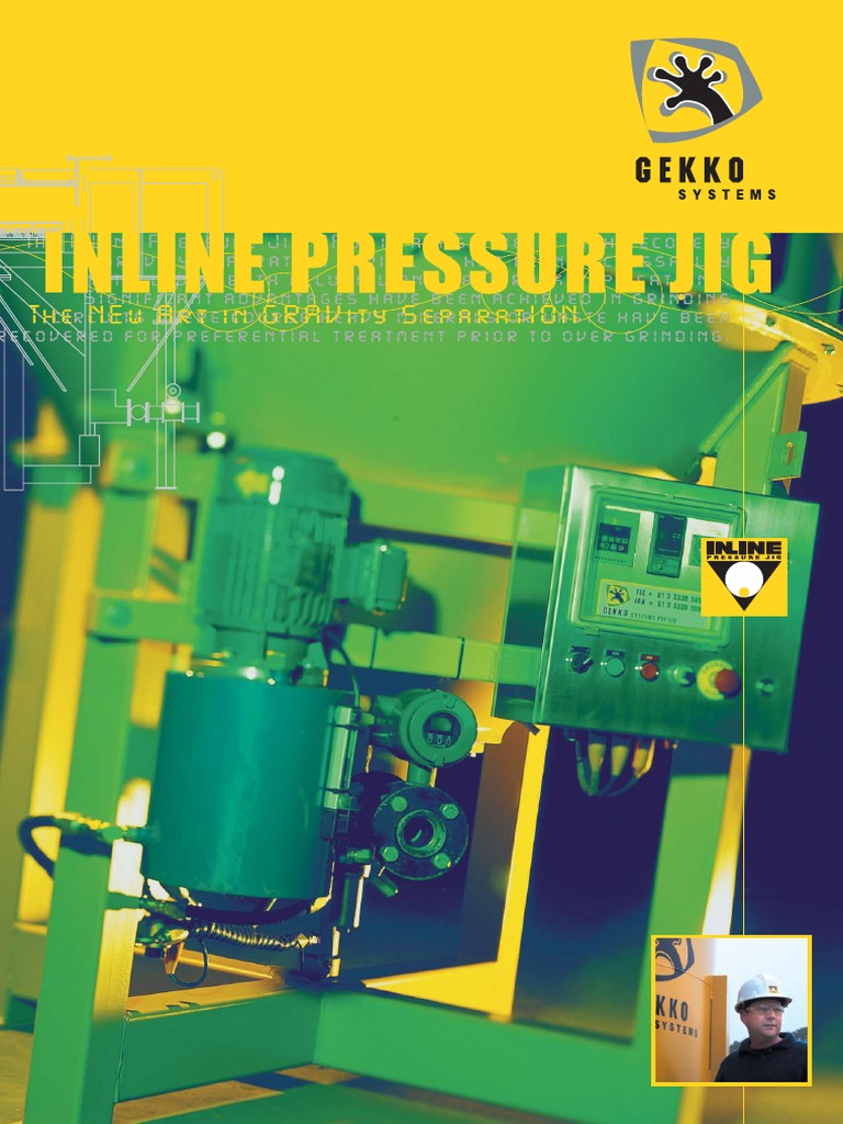 03 InLine Pressure Jig Brochure | PDF | Mill (Grinding) | Industries