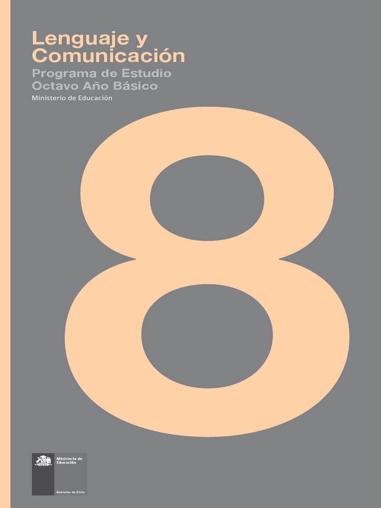 Programa de Estudios 8 Básico | PDF | Crecimiento personal y profesional | Bienestar