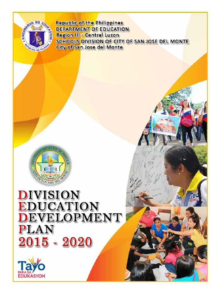 DEDP 2015-2020 DepedCSJDM | PDF | Schools | Teachers