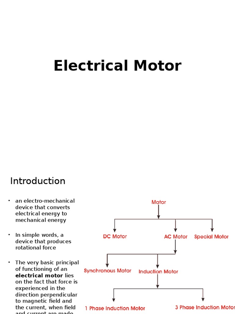 Understanding Electrical Motors: A Comprehensive Guide to DC Motors, AC ...