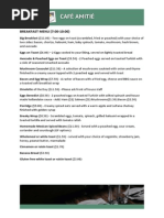 Spur Breakfast Menu | PDF | Bacon | Hamburgers