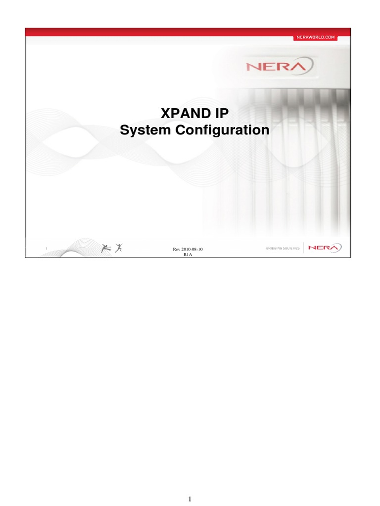 03-1 XPAND IP System Configuration 2010-08-10-R1A | PDF | Antenna ...