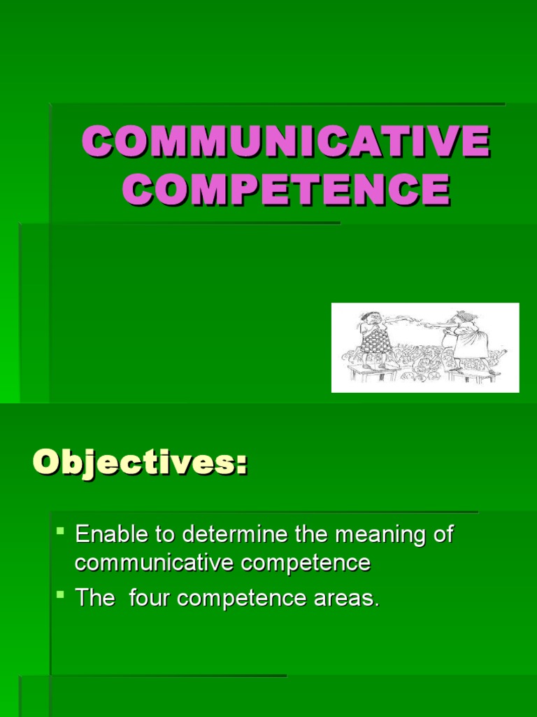 Communicative Competence 1 | PDF | Linguistics | Sociolinguistics