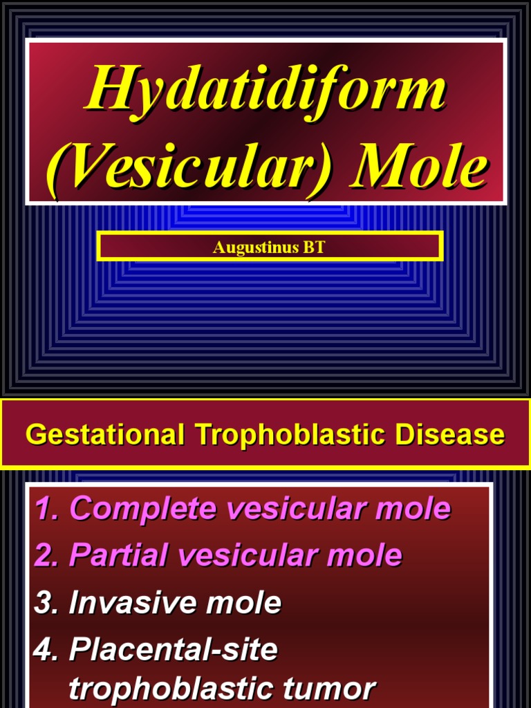 Vesicular Mole | PDF | Human Reproduction | Medical Specialties