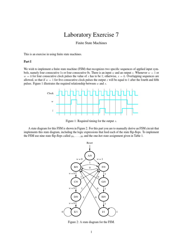 Lab7 VHDL | PDF | Vhdl | Field Programmable Gate Array