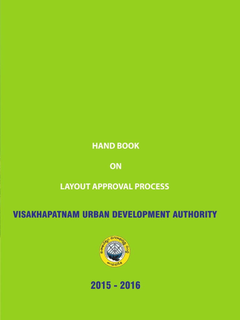 VUDA HAND BOOK For Layout Approval | PDF | Environmental Impact ...