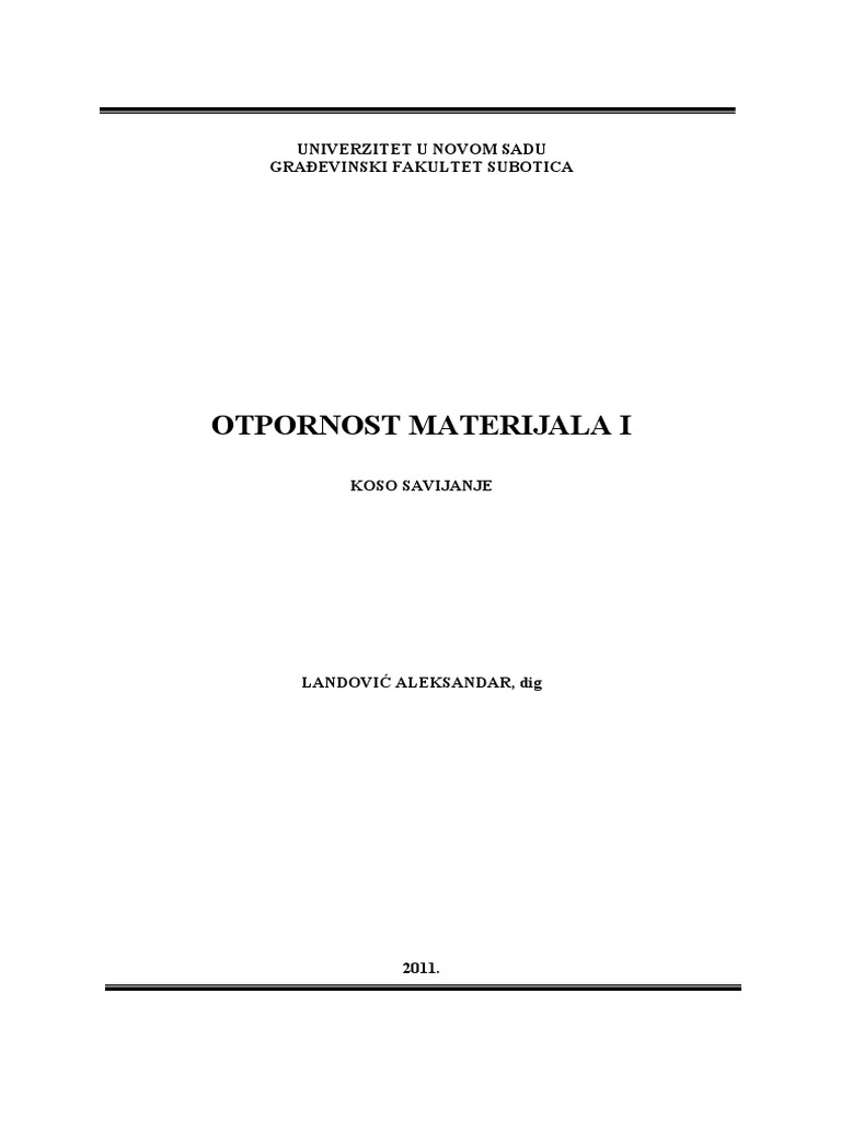 Koso Savijanje (1) FD | PDF