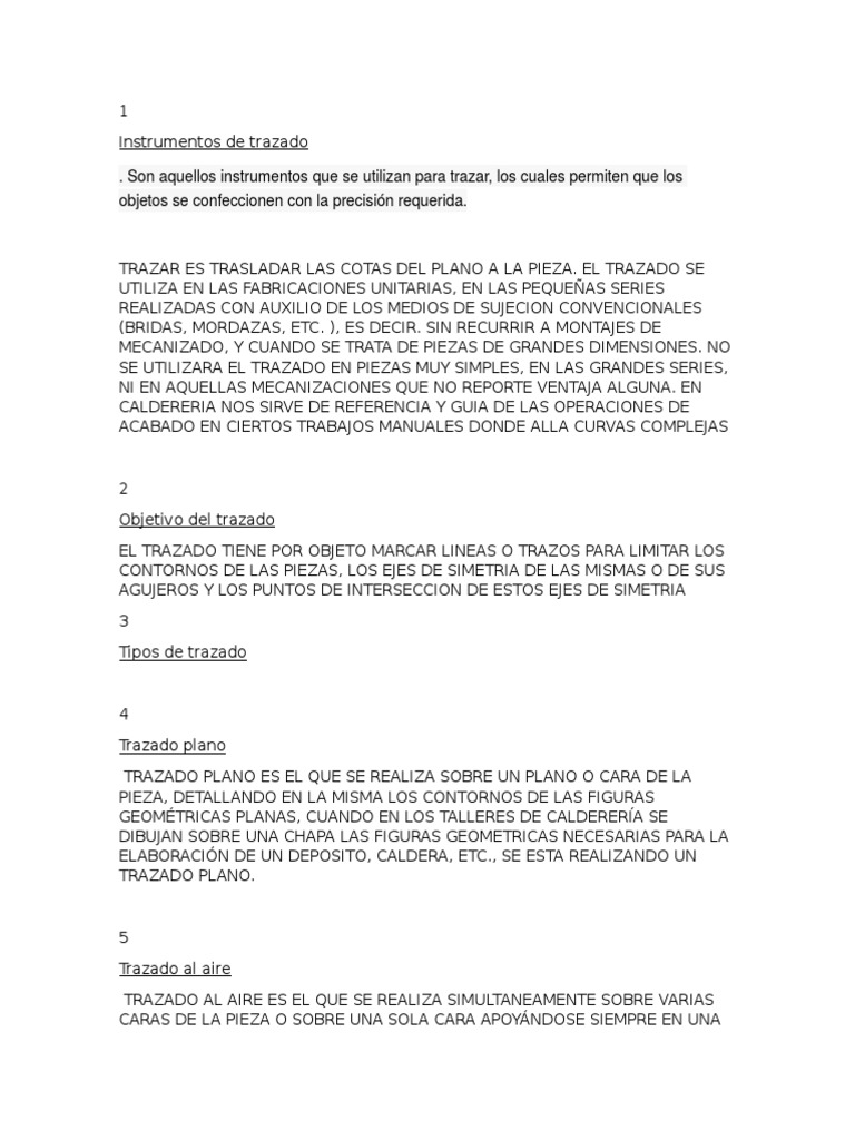 Instrumentos de Trazado | PDF | Tornillo | Naturaleza