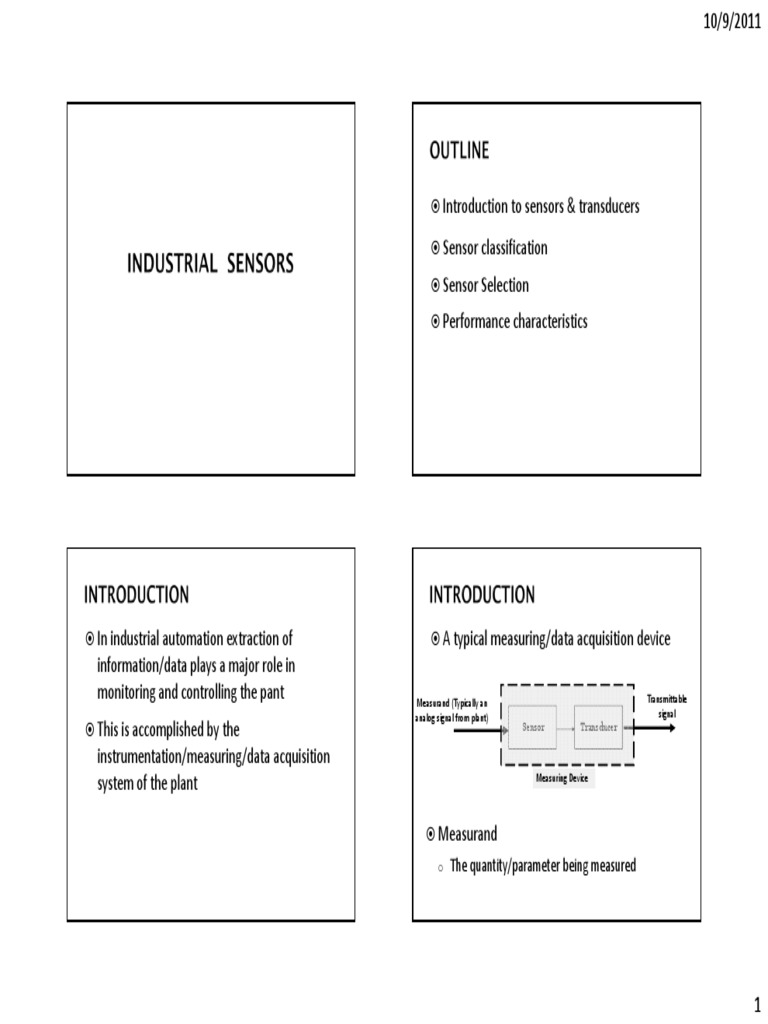 An In-Depth Look at Sensors, Transducers, and Industrial Measurement ...