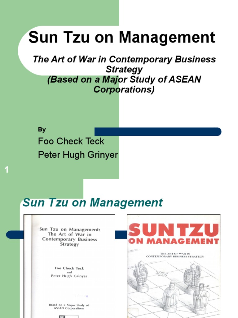 Sun Tzu on Management | Strategic Planning | Strategic Management