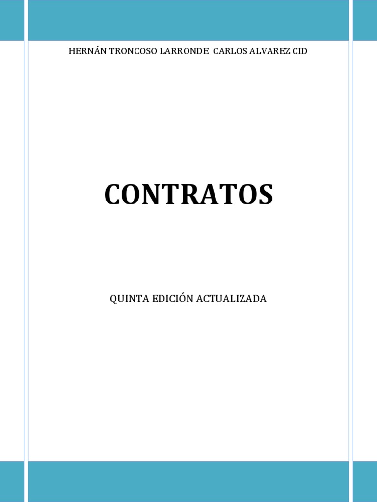 Contratos | PDF