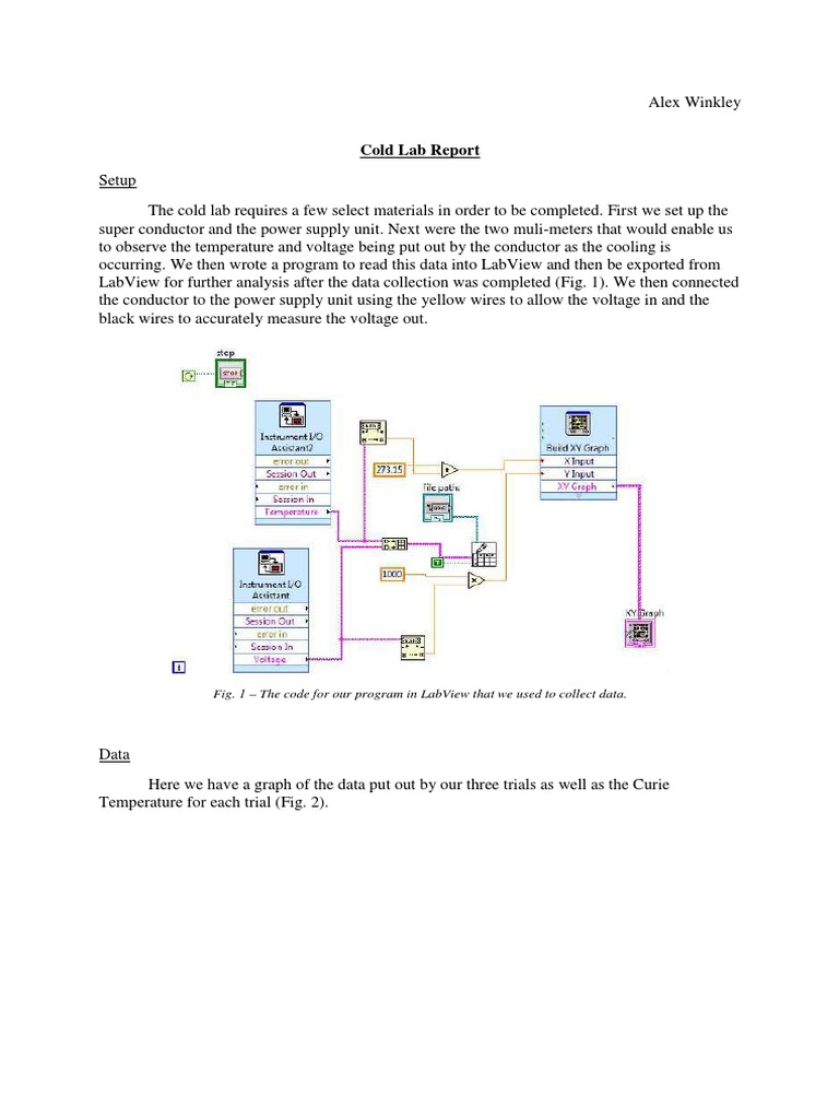Cold Lab Report - Final | PDF | Electrical Resistance And Conductance ...