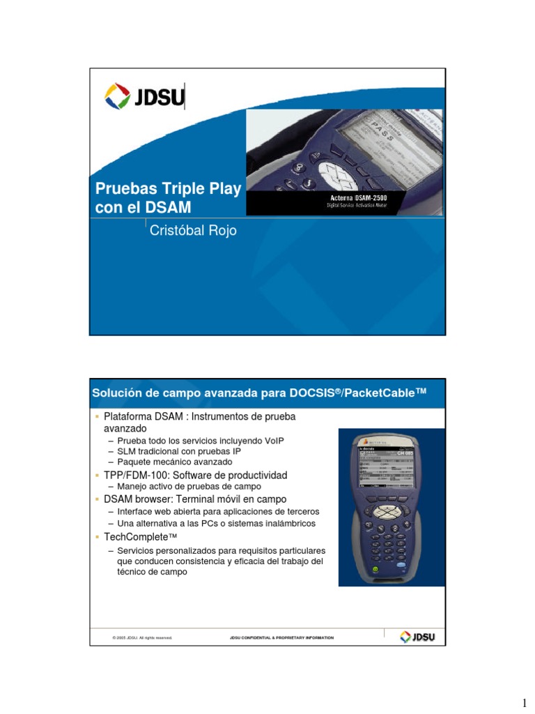 Presentación DSAM Español | PDF | Voz sobre IP | Dirección IP