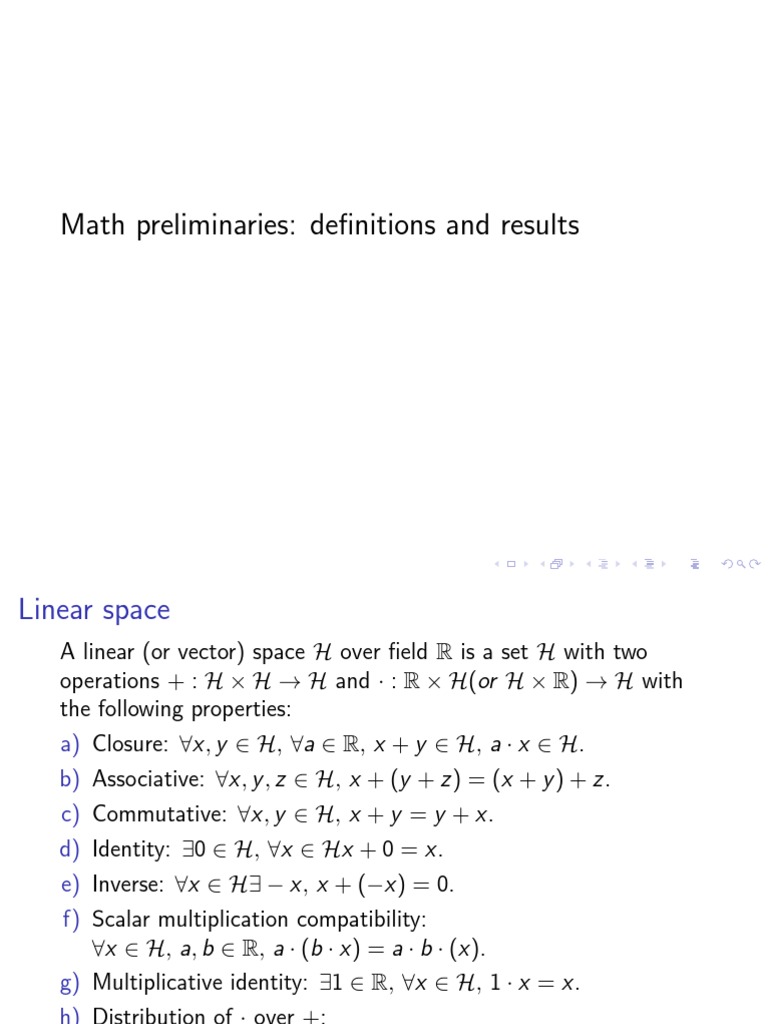 Real Analysis Basics | PDF | Hilbert Space | Metric Space