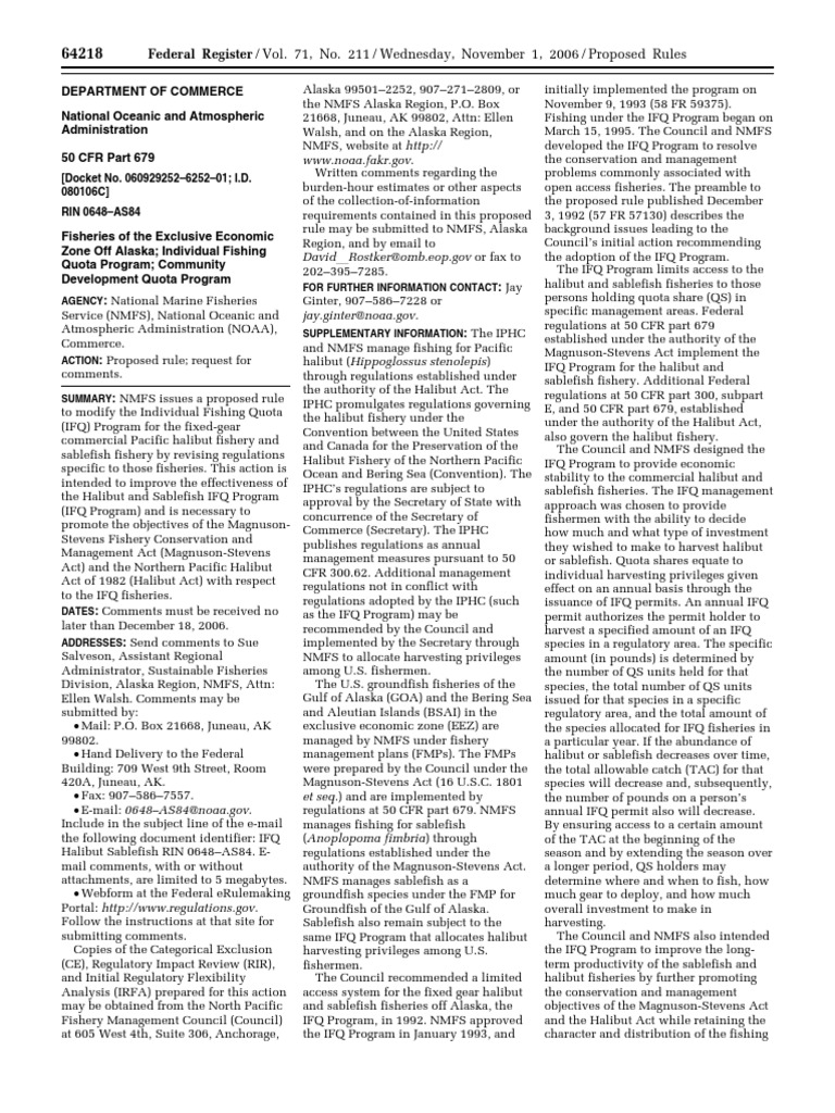 Proposed Rule: Fishery Conservation and Management: Alaska Fisheries of ...