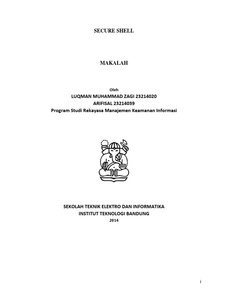 Makalah Secure Shell | PDF