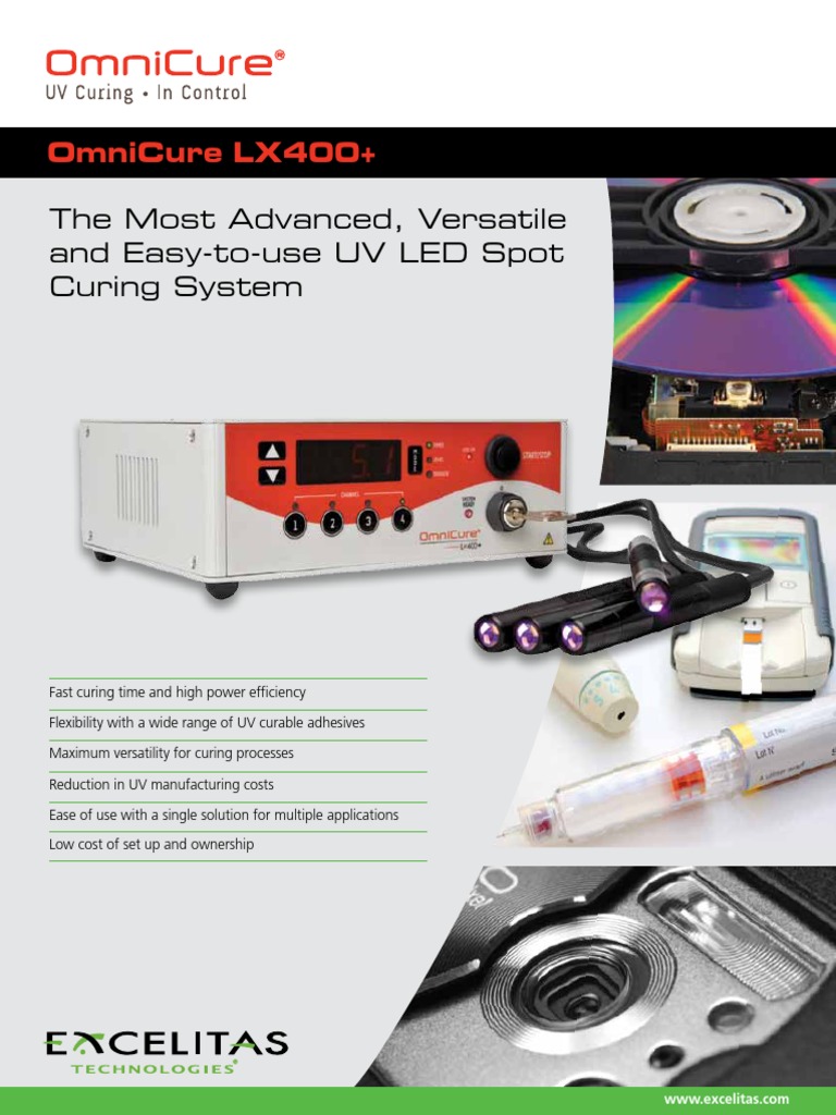 OmniCure LX400+ Brochure | PDF | Ultraviolet | Programmable Logic ...