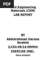 Lab Report Concrete-Compressive Strength | PDF | Concrete | Materials ...