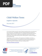 Child Welfare Abbreviations Guide | PDF | Foster Care | Child ...