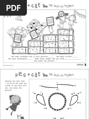 Peg Cat Coloring Pages