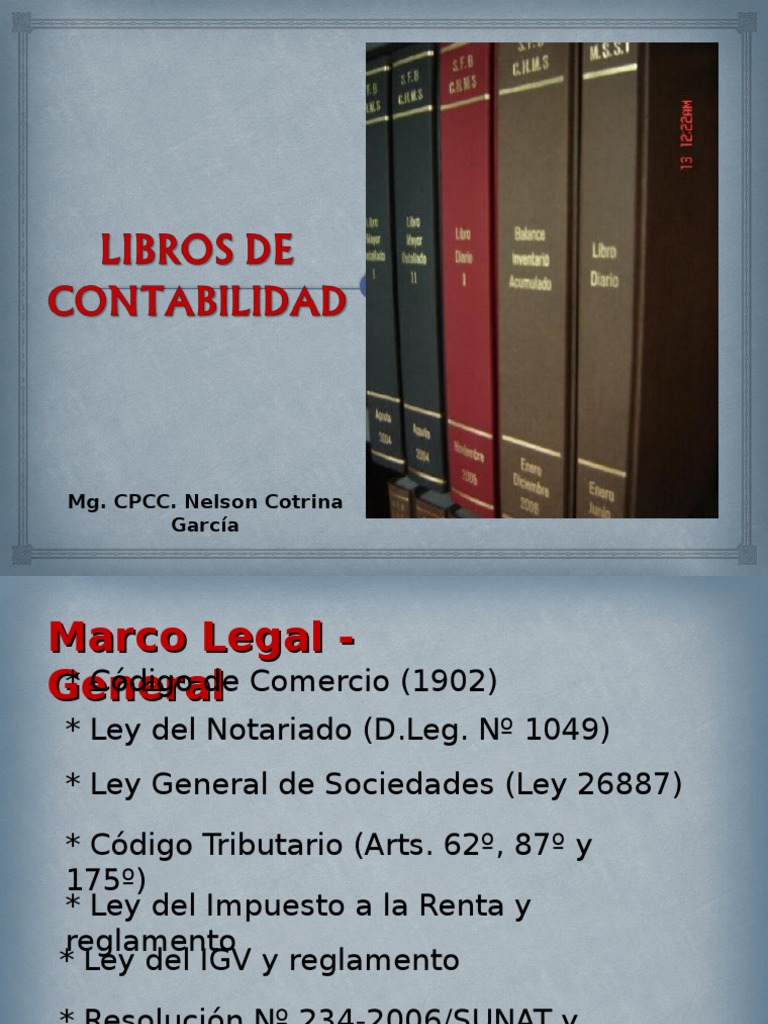 Libros Contables | PDF | Contabilidad | Business