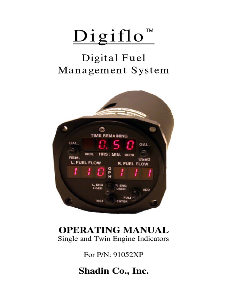 Digiflo OP91052C | PDF
