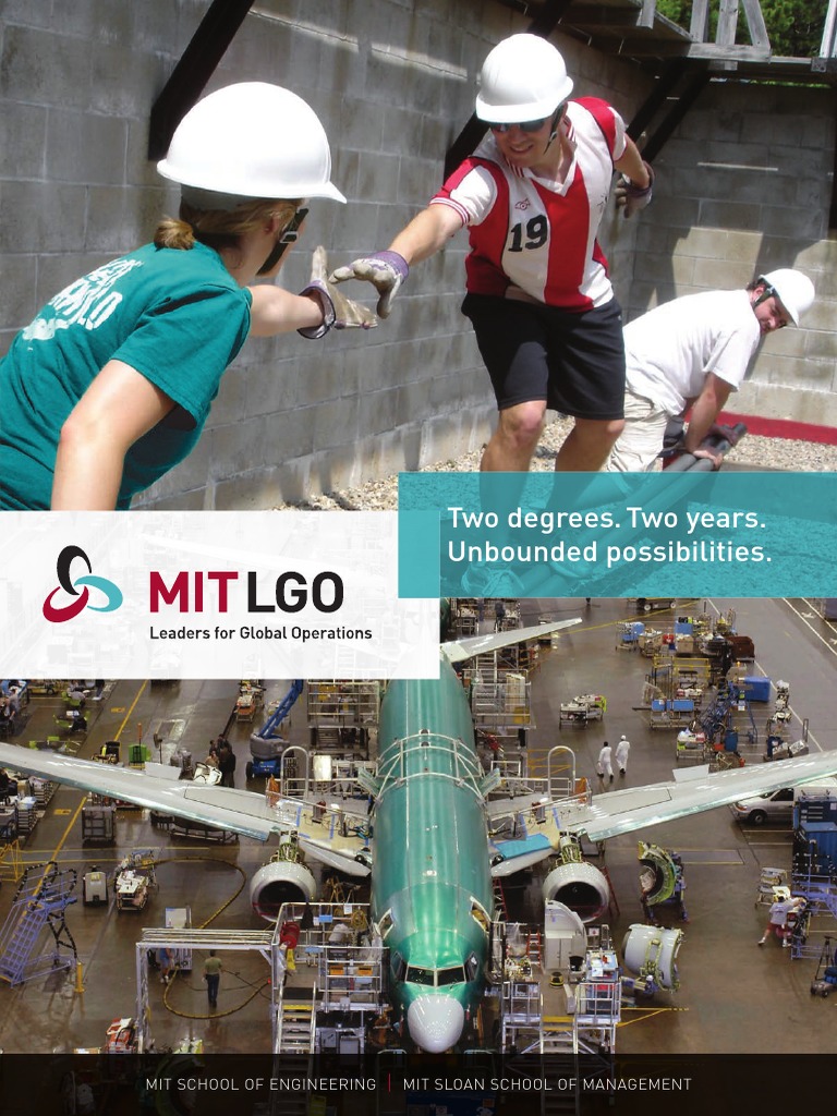 MIT LGO Brochure | PDF | Massachusetts Institute Of Technology ...