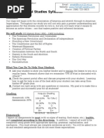 Student - Parent - Signature - Syllabus - Form 3 | PDF
