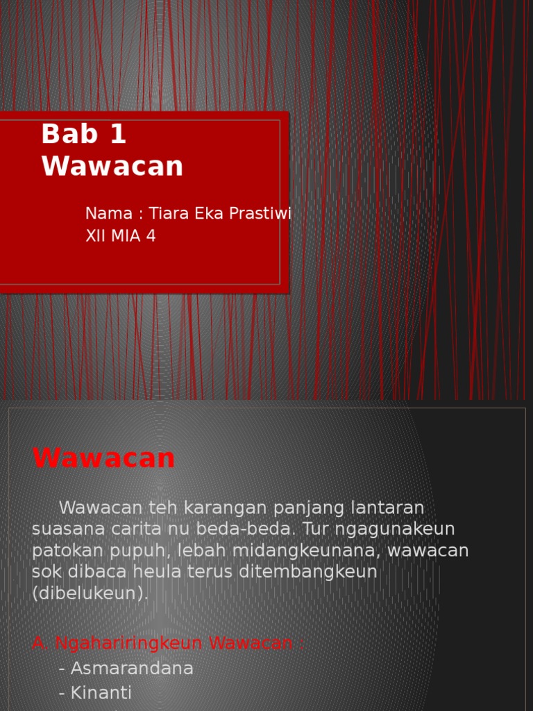 Wawacan: Seni dan Tradisi Sunda | PDF | Religion & Spirituality | Poetry