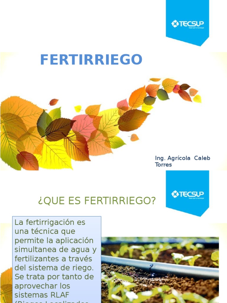 FertiRiego | Fertilizante | Clima | Prueba gratuita de 30 días | Scribd