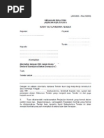 Taklimat Tatacara Pelaksanaan Inden Kerajaan | PDF