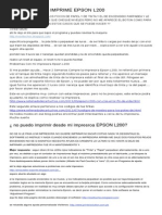 Codigo de Tintas Epson L800 | PDF