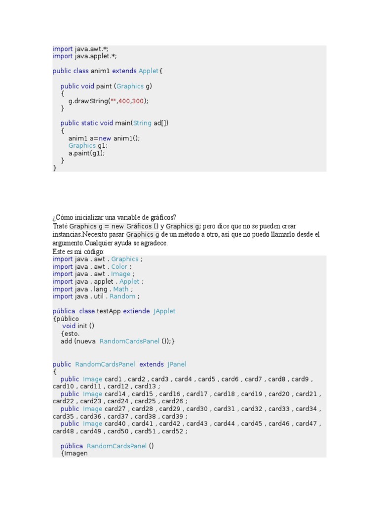 Applet Graphics: Import Import Public Class Extends Public Void ...