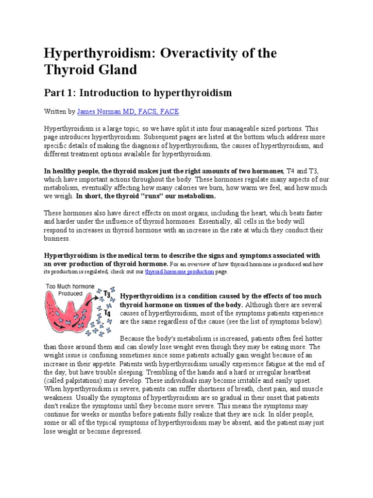 Lecture On Hyperthyroidism | PDF | Hyperthyroidism | Thyroid Stimulating Hormone