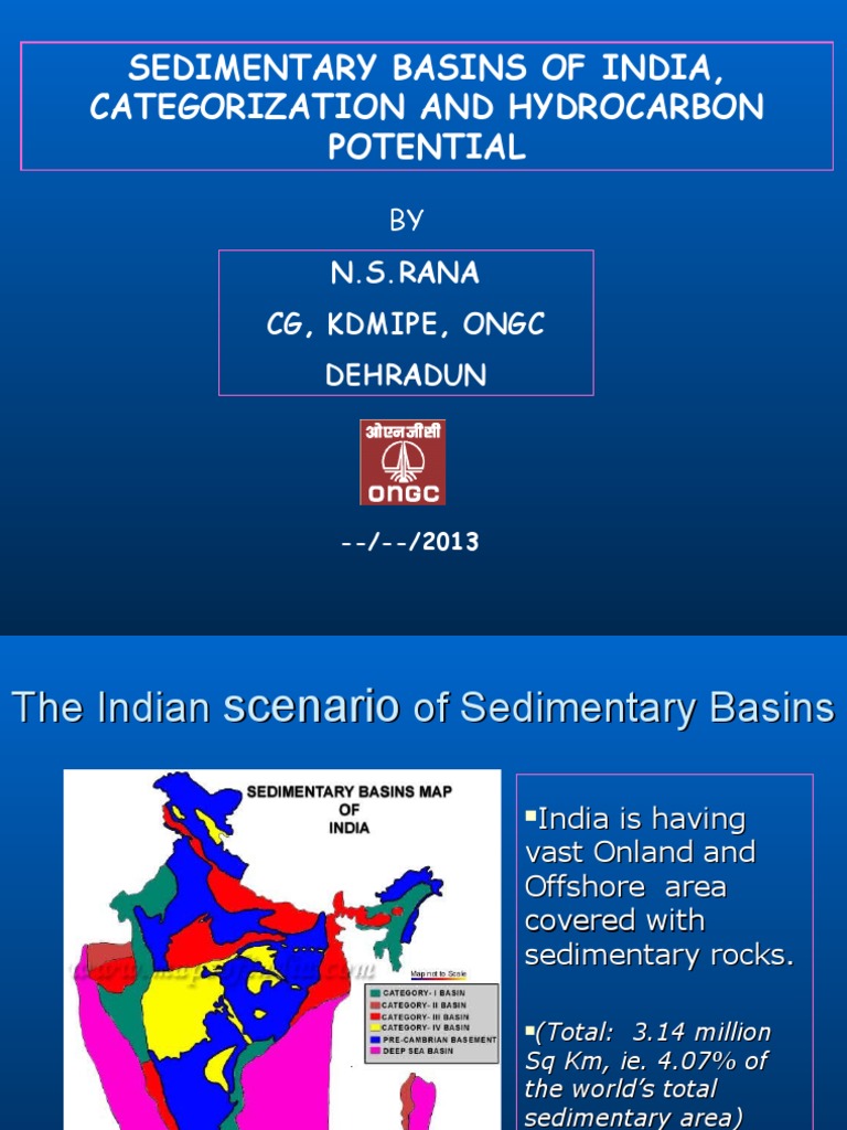 Sedimentary Basins of India | PDF | Petroleum Reservoir | Geology